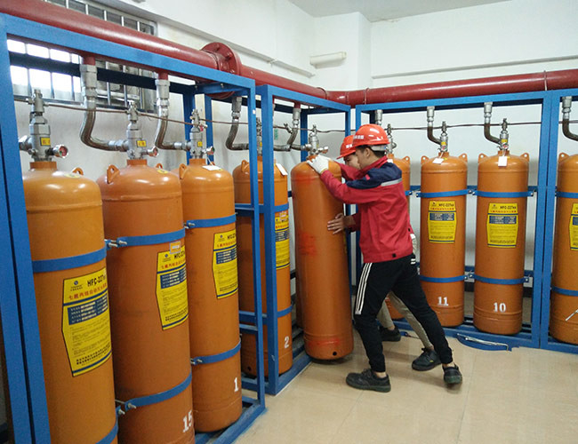 Hanging Fire Extinguisher Data Center Fire Suppression Fm 200