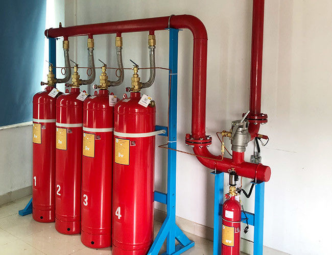 Fm200 Gas Fire Suppression System Fire Detection System Pipe Line ...