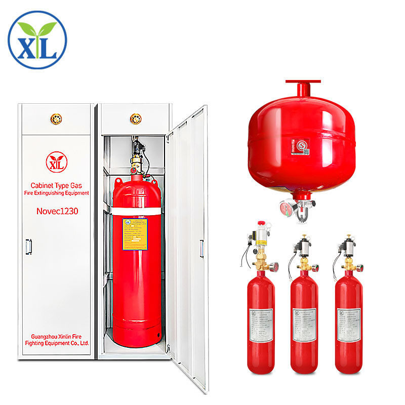 180L kast type Fk-5-1-12 Novec gascilinder voor archieven