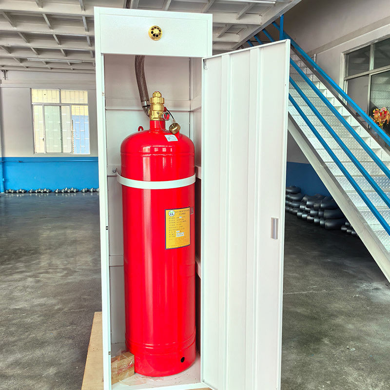 Safety Non Corrosive HFC227ea Fire Extinguisher Box Without Pollution ...