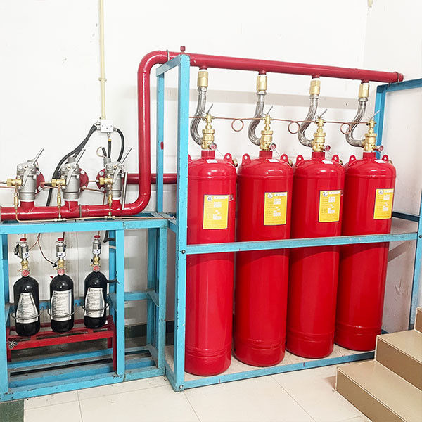 IG541 Inert Clean Gas Fire Extinguishing System Automatic Fire Extinguishing Equipment For ...