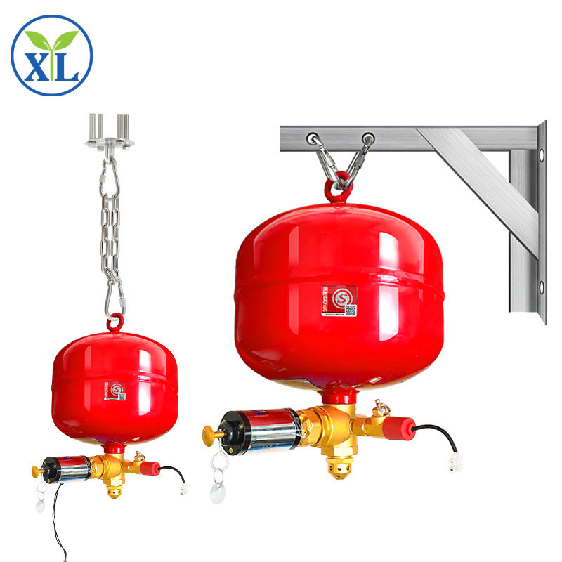 30kg Fm200 Gas Flooding System Hanging Fire Fighting System Automatic
