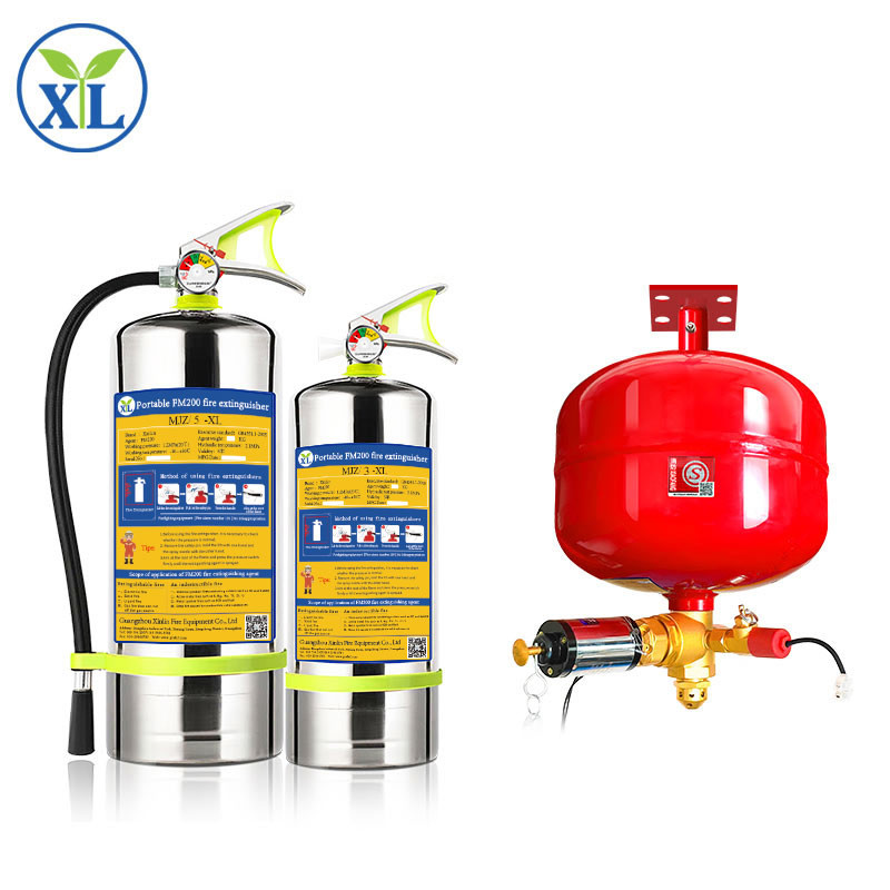 Automatic FM200 Portable Fire Extinguisher FM200 Valve Fire Suppression ...