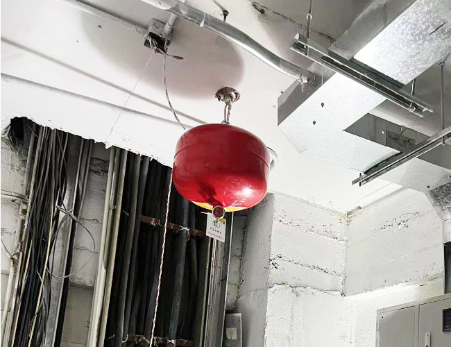 20kg Hanging Fire Detection System Automatic Fm200 Fire Suppression