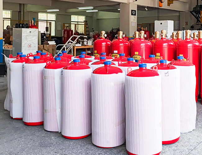 Système de lutte contre les incendies Fm 200 Bouteille d'extincteur 40 ...