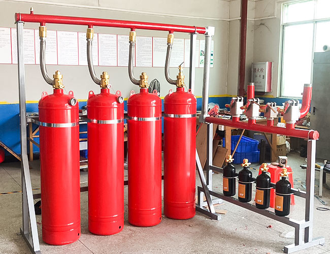 Automatic IG100 Fire Extinguisher System For Warehouse Safety