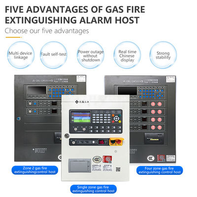Gas Fire Extinguishing Control Panel Addressable Fire Alarm System
