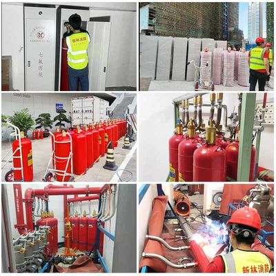 Automatic Fm200 Gas Suppression System Design For Hotels Fire Fighting ...