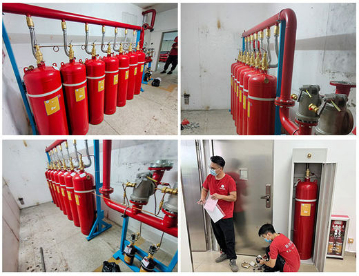 Clean Agent Hfc 227ea Fire Suppression System Fire Fighting Equipment ...