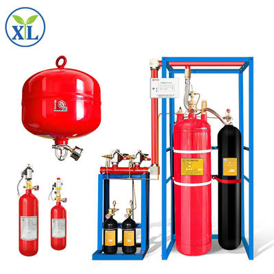 Co2 Clean Agent Fire Suppression System Fm200 External Storage Pressure ...