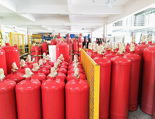 Fm 200 Agent Empty Fire Fighting Fire Extinguisher Cylinders 40kg To 150kg