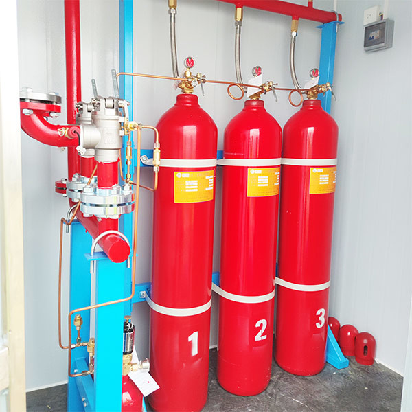 Nitrogen IG100 Fire Suppression System For Industries